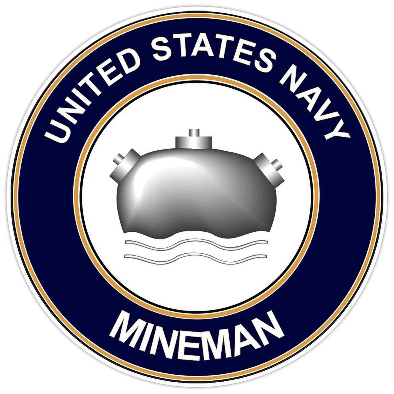 DOPASTICKER U.S. Navy Mineman Sticker Military Soldier Decal Phone ...