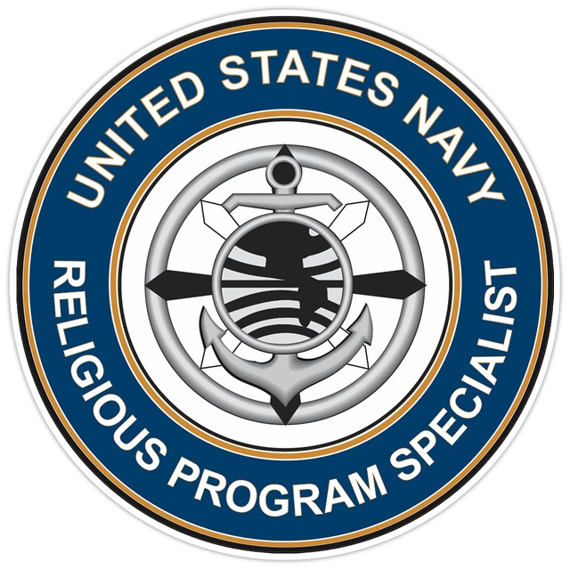 DOPASTICKER U.S. Navy Religious Program Specialist Sticker Military ...