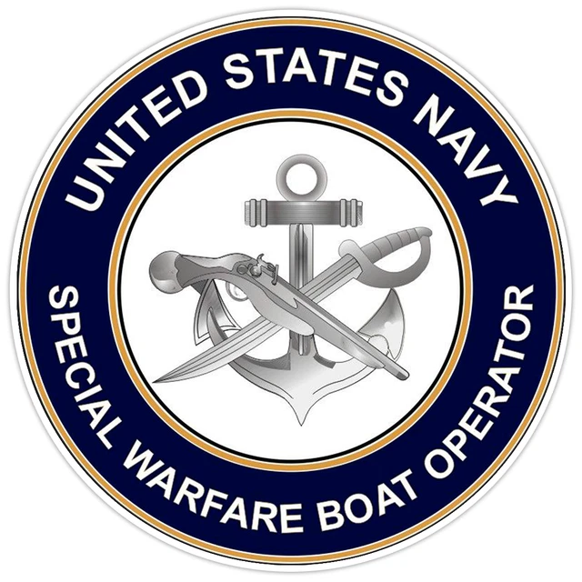 DOPASTICKER U.S. Navy Special Warfare Boat Operator Sticker Military ...