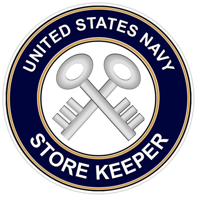 DOPASTICKER U.S. Navy Store Keeper Sticker Military Soldier Decal Phone ...