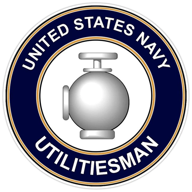 DOPASTICKER U.S. Navy Utilitiesman Sticker Military Soldier Decal Phone ...