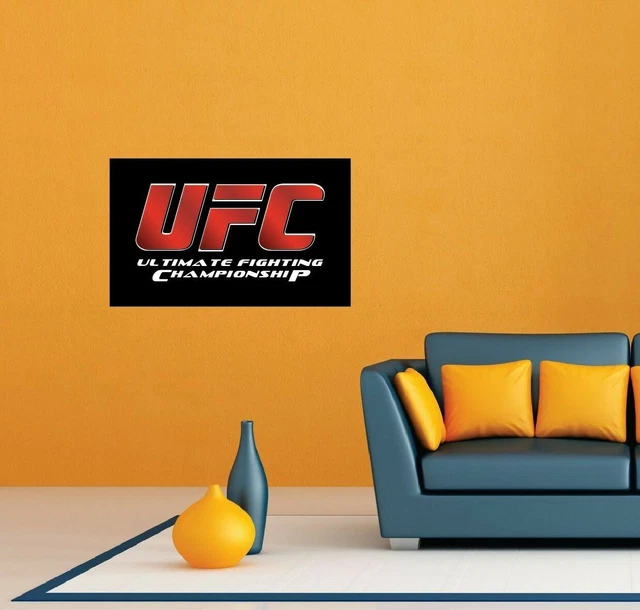 DOPASTICKER Ufc Ultimate Fighting Championship Room Wall Garage Decor ...