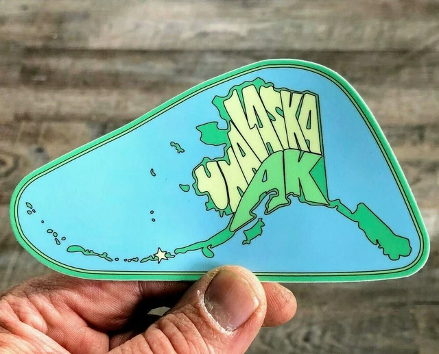 DOPASTICKER Unalaska Alaska Sticker Car Truck Laptop Skateboard Window ...