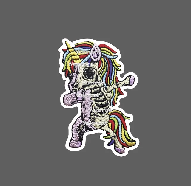 DOPASTICKER Unicorn Sticker Zombie Dab Sticker Phone Sticker, Latop ...