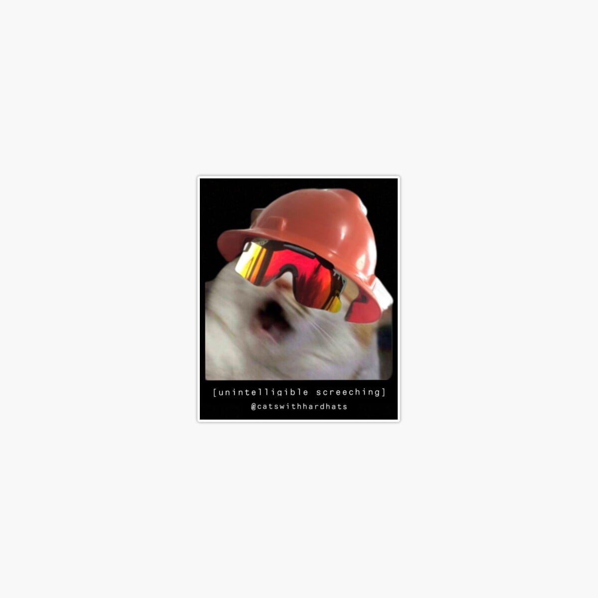 DOPASTICKER Unintelligible Screeching Sticker, Phone Sticker Car ...