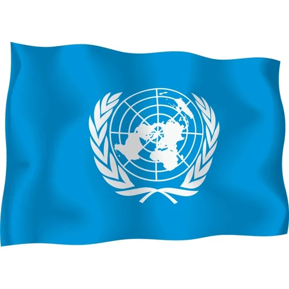 DOPASTICKER United Nations Flag Sticker Phone Decal Water Bottle ...
