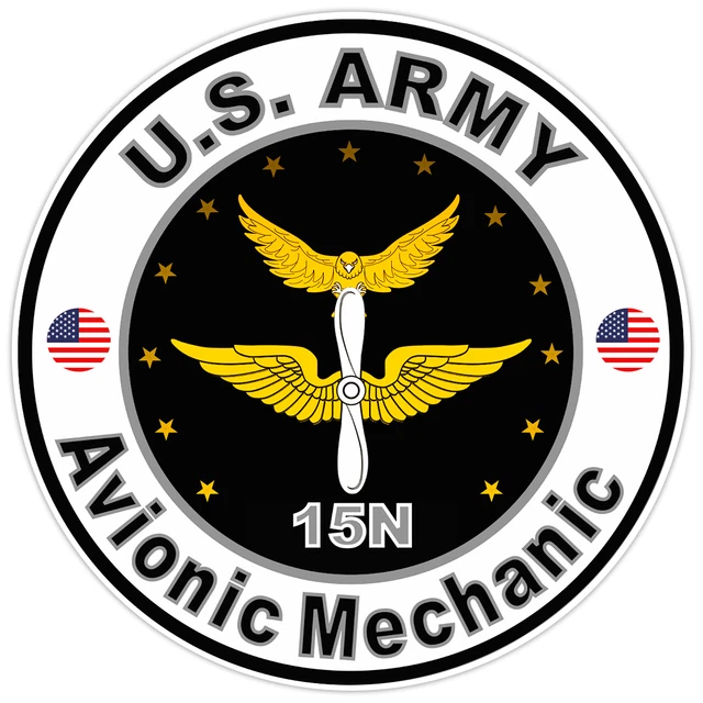 DOPASTICKER United States Army Avionic Mechanic Sticker Military ...