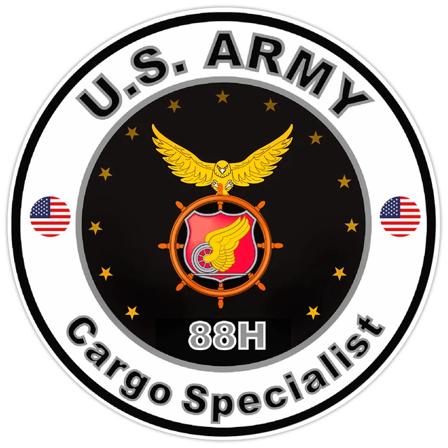 DOPASTICKER United States Army Cargo Specialist Sticker Military ...