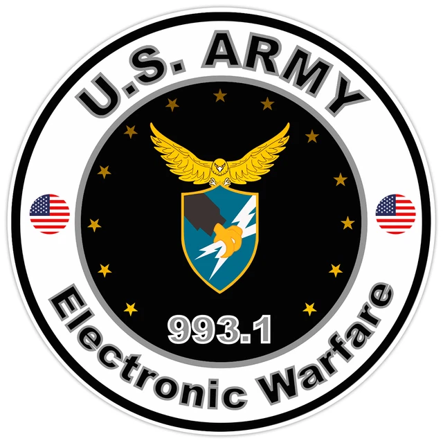 DOPASTICKER United States Army Electronic Warfare Sticker Military ...