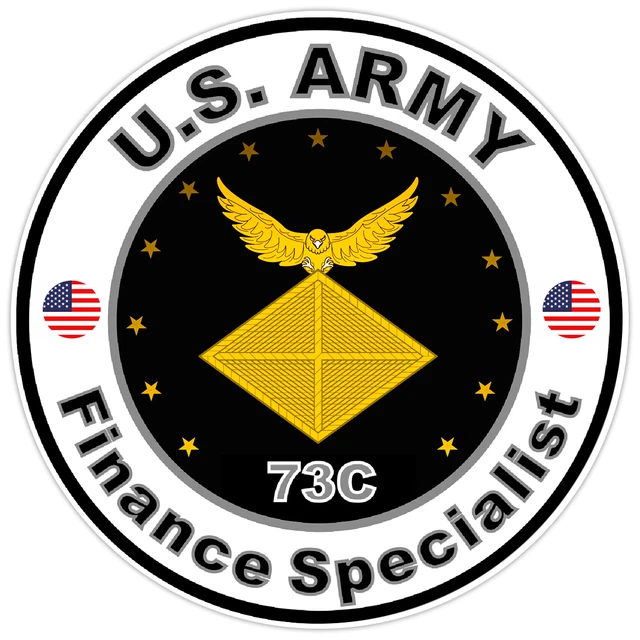 DOPASTICKER United States Army Finance Specialist Sticker Military ...
