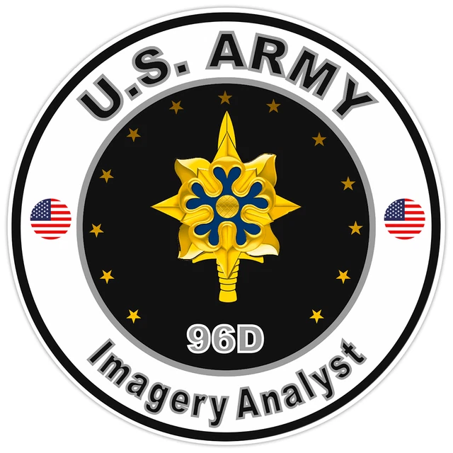 DOPASTICKER United States Army Imagery Analyst Sticker Military Soldier ...