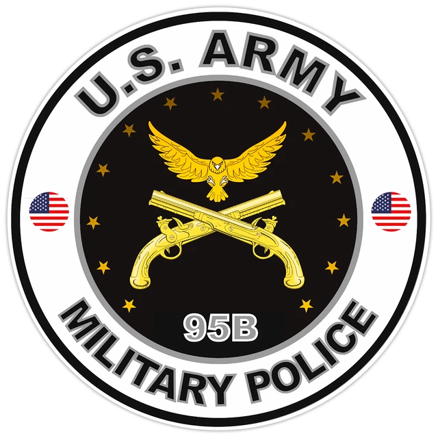 DOPASTICKER United States Army Military Police Sticker Military Soldier ...