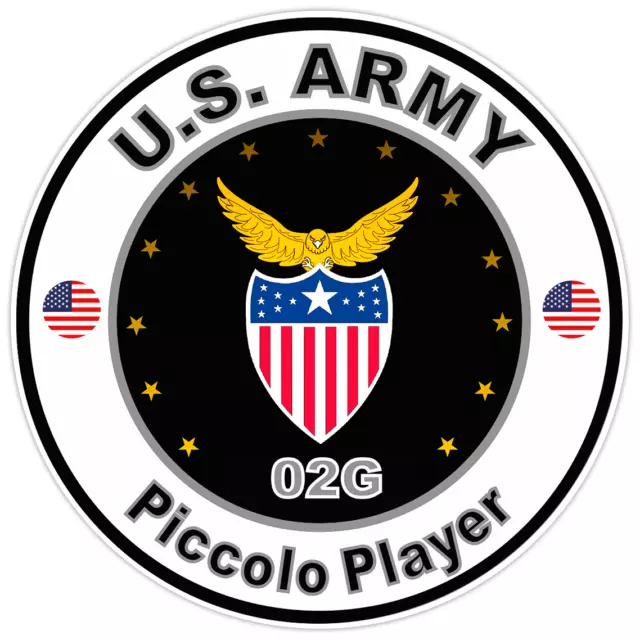 DOPASTICKER United States Army Piccolo Player Sticker Military Soldier ...