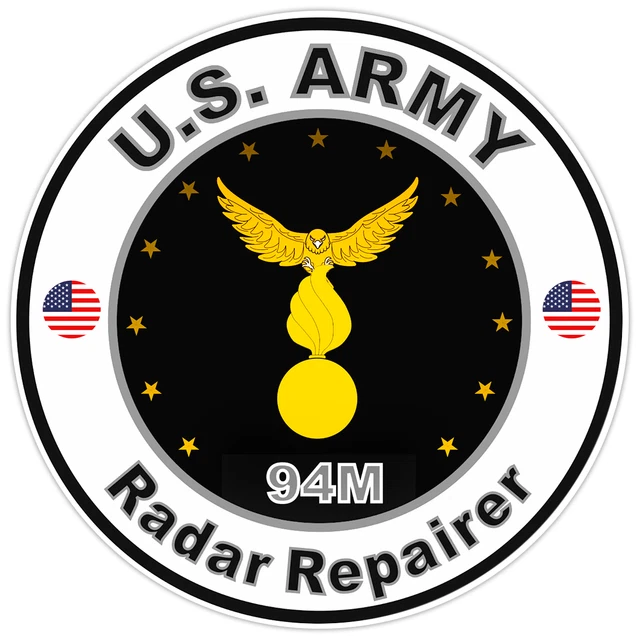 DOPASTICKER United States Army Radar Repairer Sticker Military Soldier ...