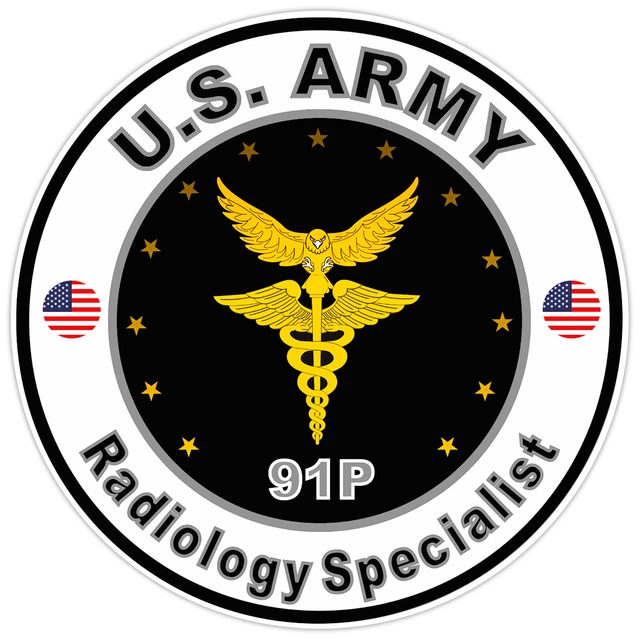 DOPASTICKER United States Army Radiology Specialist Sticker Military ...