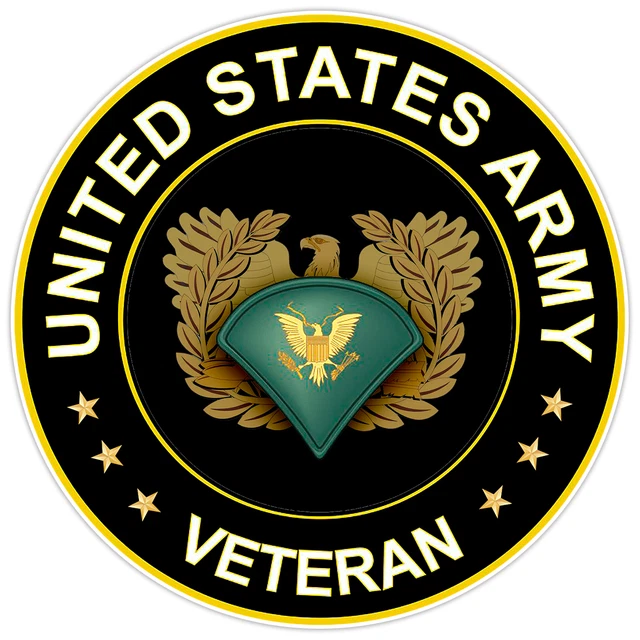 DOPASTICKER United States Army Veteran Sticker Soldier Decal Phone ...