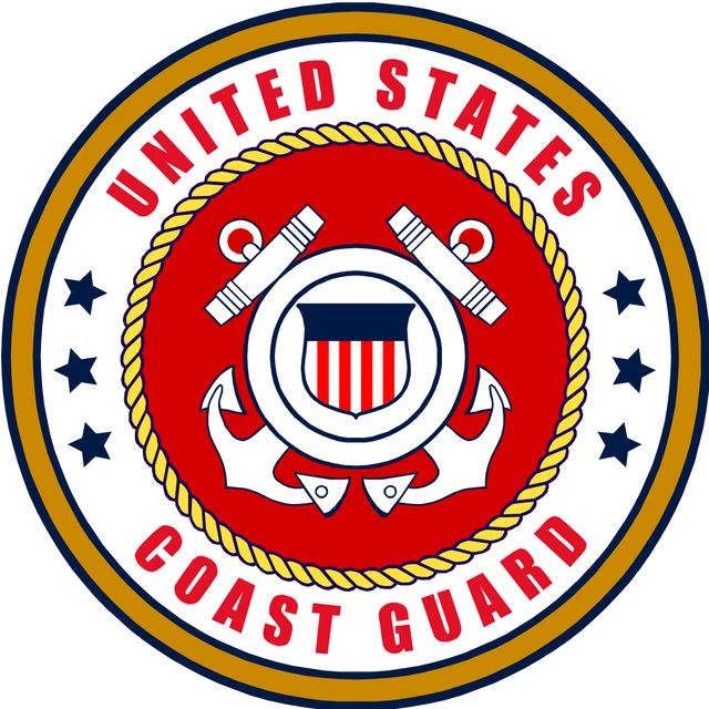 DOPASTICKER United States Coast Guard Sticker Phone Decal Water Bottle ...