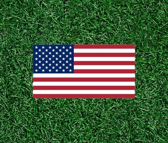 DOPASTICKER United States Flag Sticker Decal Phone Decal Water Bottle ...