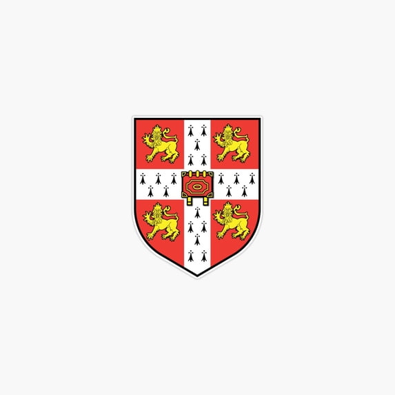 DOPASTICKER University Of Cambridge Sticker, Phone Sticker Car Sticker ...