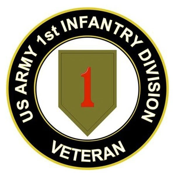 DOPASTICKER Us Army 1St Infantry Division Army Sticker Military Decal ...