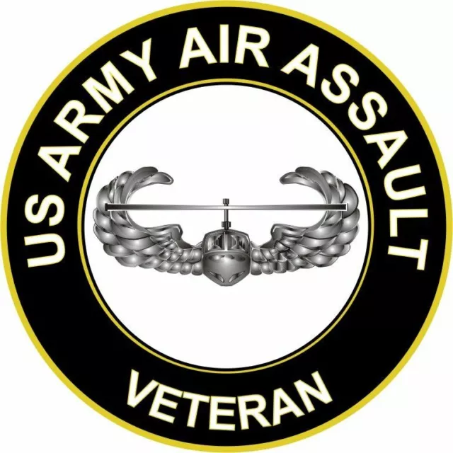DOPASTICKER Us Army Air Assault Veteran Sticker Laptop Sticker Window ...
