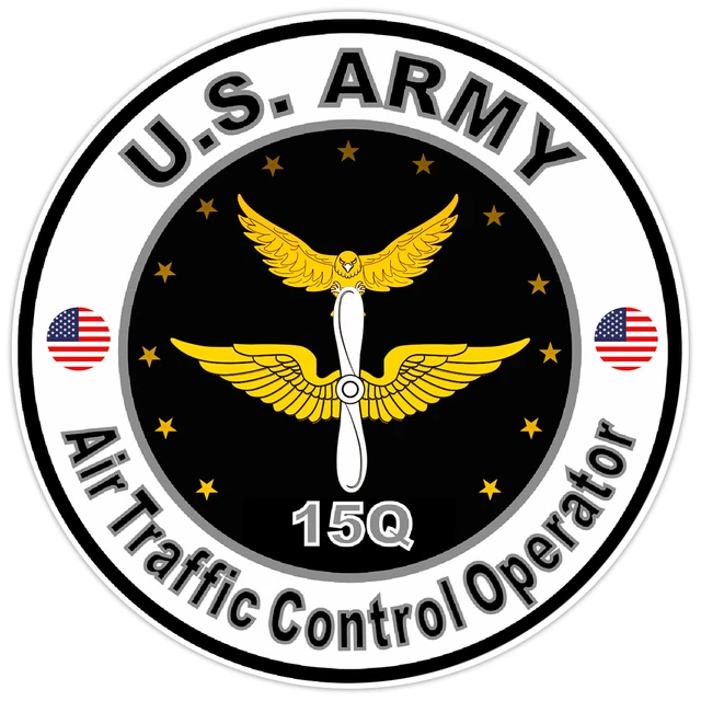 DOPASTICKER Us Army Air Traffic Control Operator Sticker Military ...