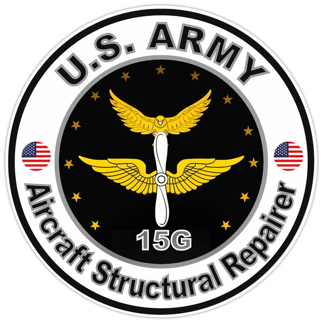 DOPASTICKER Us Army Aircraft Structural Repairer Sticker Military ...