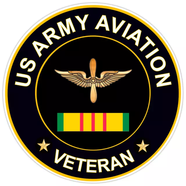 DOPASTICKER Us Army Aviation Veteran Sticker Military Soldier Decal ...