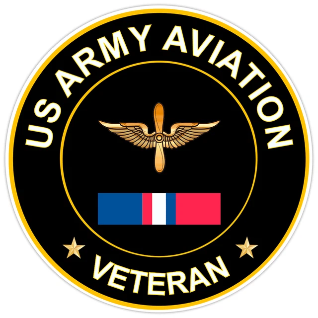 DOPASTICKER Us Army Aviation Veteran Sticker Military Soldier Decal ...