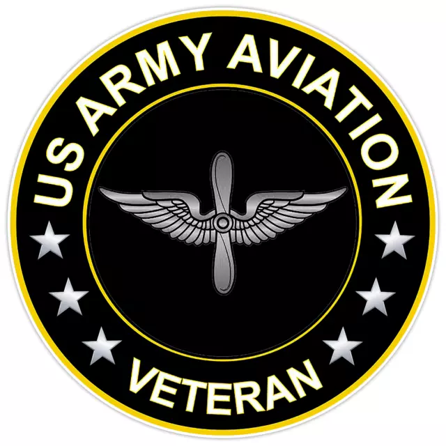 DOPASTICKER Us Army Aviation Veteran Sticker Military Soldier Decal ...