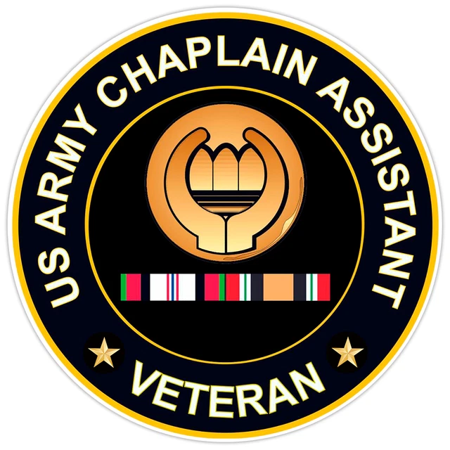 DOPASTICKER Us Army Chaplain Assistant Veteran Sticker Military Decal ...