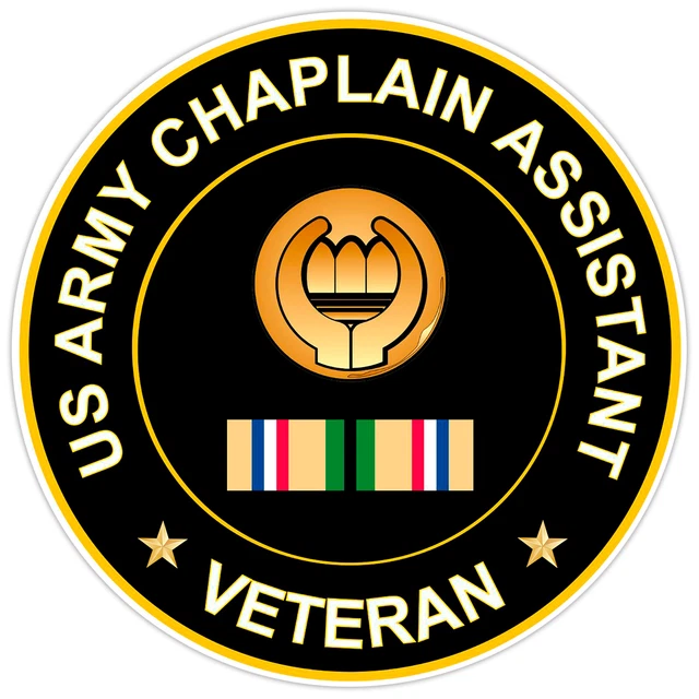 DOPASTICKER Us Army Chaplain Assistant Veteran Sticker Military Decal ...