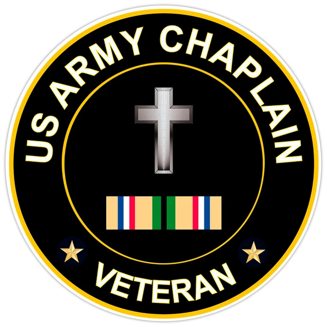 DOPASTICKER Us Army Chaplain Veteran Sticker Military Soldier Decal ...