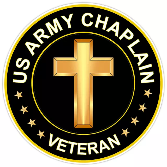 DOPASTICKER Us Army Chaplain Veteran Sticker Military Soldier Decal ...