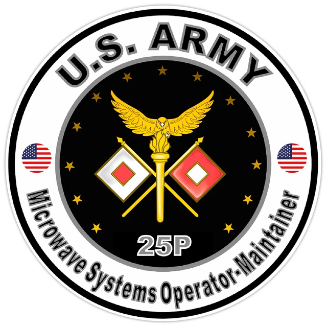 DOPASTICKER Us Army Microwave Systems Operator-Maintainer Sticker ...
