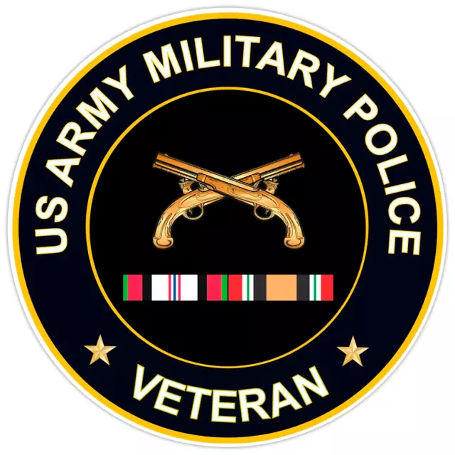 DOPASTICKER Us Army Military Police Veteran Sticker Military Soldier ...
