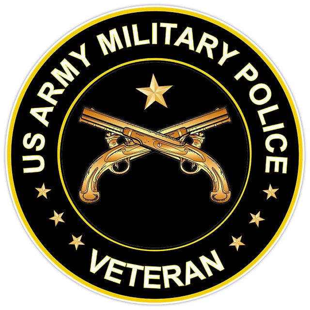 DOPASTICKER Us Army Military Police Veteran Sticker Soldier Decal Phone ...
