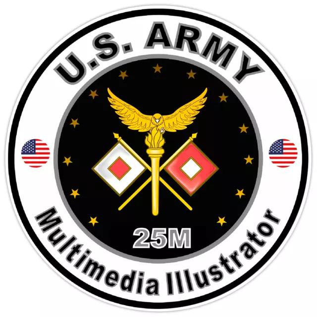 DOPASTICKER Us Army Multimedia Illustrator Sticker Military Soldier ...