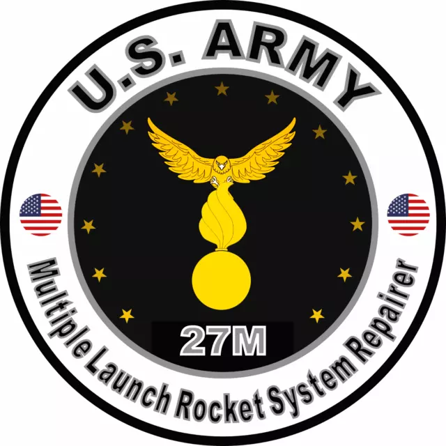 DOPASTICKER Us Army Multiple Launch Rocket System Repairer Sticker ...