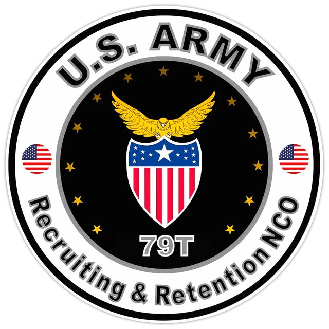 DOPASTICKER Us Army Recruiting & Retention Nco Sticker Military Decal ...
