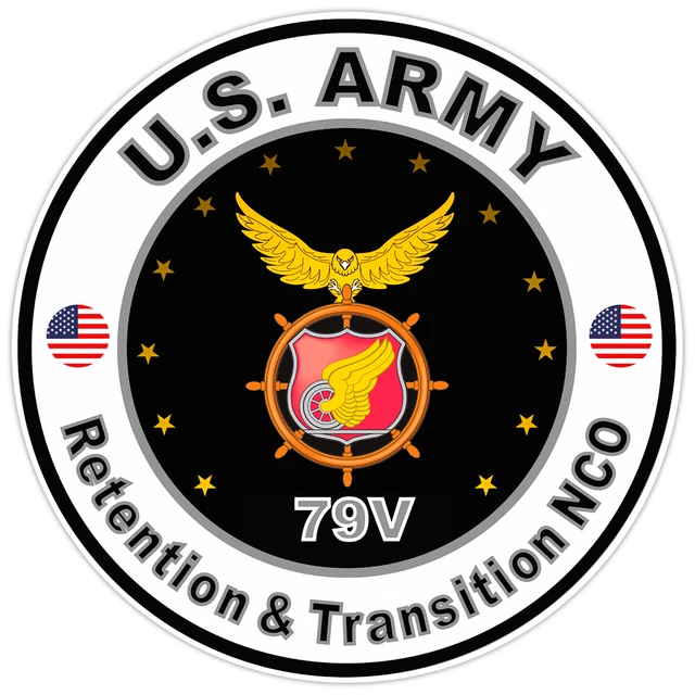 DOPASTICKER Us Army Retention & Transition Nco Sticker Military Decal ...
