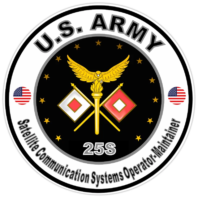 DOPASTICKER Us Army Satellite Communication Systems Operatormaintainer ...