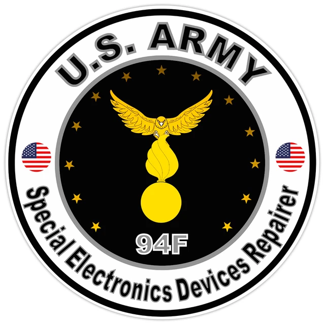 DOPASTICKER Us Army Special Electronics Devices Repairer Sticker ...