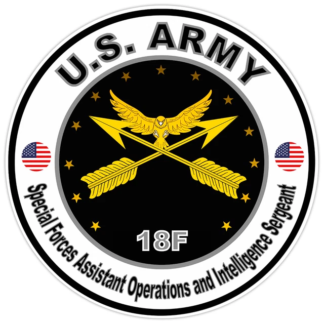 DOPASTICKER Us Army Special Forces Assistant Operations Sticker ...