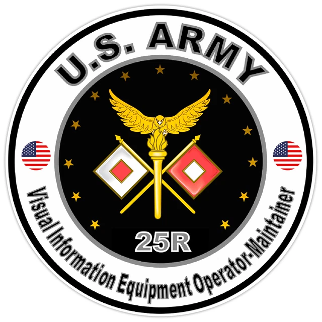 DOPASTICKER Us Army Visual Information Equipment Operatormaintainer ...