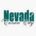 DOPASTICKER Us Capital, Nevada - Carson City Sticker, Decorate Laptops ...