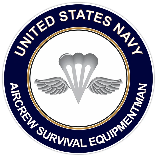 DOPASTICKER Us Navy Aircrew Survival Equipmentman Az Sticker Military ...
