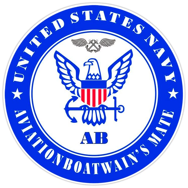 DOPASTICKER Us Navy Aviation Boatswain'S Mate Sticker Military Soldier ...
