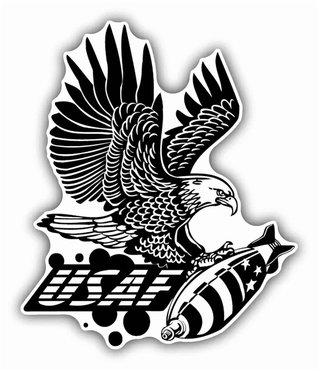 DOPASTICKER Usa Air Force Military Sticker Decal Phone Decal Water ...