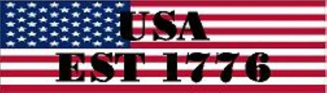 DOPASTICKER Usa Est 1776 Sticker Phone Decal Water Bottle Stickers ...